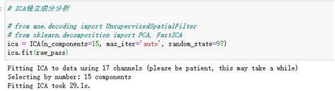importerror the sklearn package is required to use method ‘fastica