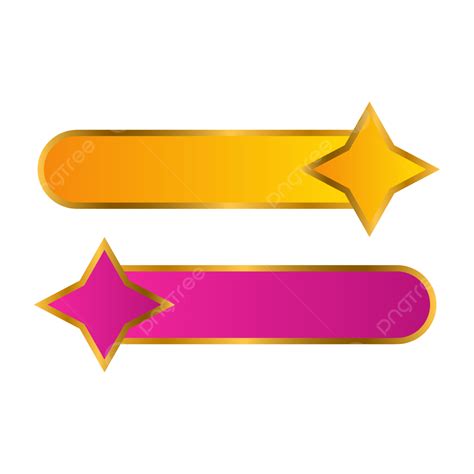 럭셔리 황금 아랍어 이슬람 배너 제목 프레임 투명 배경 골드 텍스트 상자 세트 이슬람 배너 모양 텍스트 상자 Png 일러스트 및 벡터 에 대한 무료 다운로드