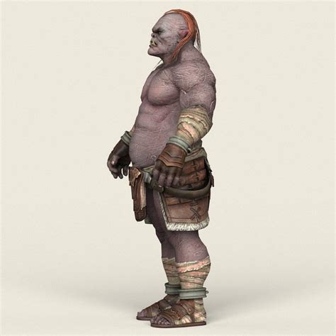 Orc Character 3d Model By Treeworld3d