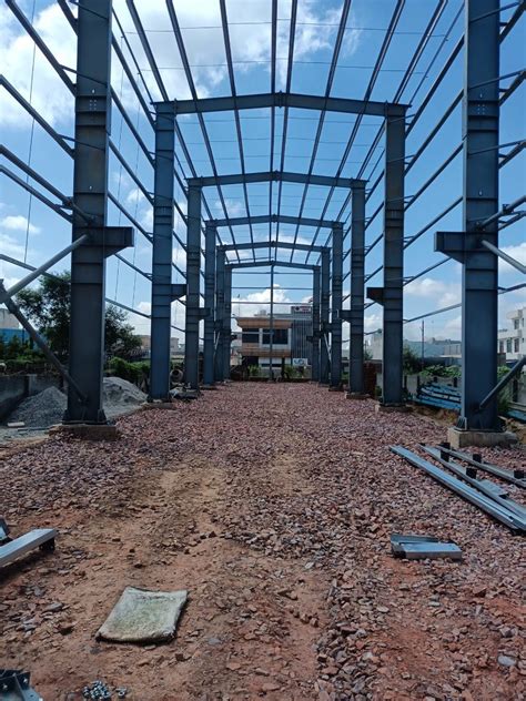 Togo Steel Structure Breeder Slaughter House Steel Structure Frame