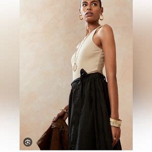 Skirts Nwt Banana Republic Nocturne Silk Maxi Skirt Poshmark