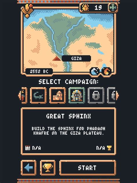 Tiny Pharaoh Pixel Strategy Indienova Gamedb 游戏库
