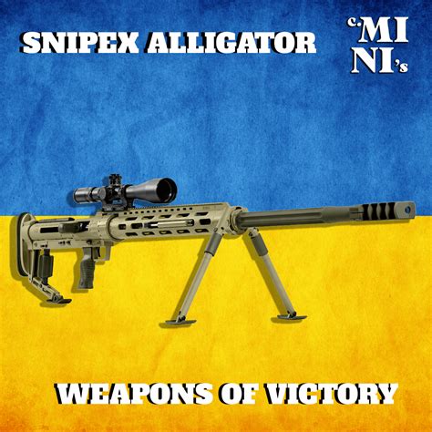 3d File 3d Model Snipex Alligator 🇺🇦・3d Print Design To Download・cults