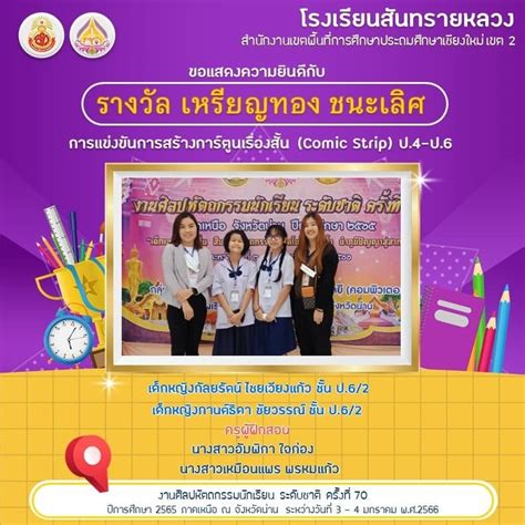 ตัวอย่างผลงานการวาดการ์ตูนเรื่องสั้นcomic Scrip ระดับป 4 6 ที่ได้รับรางวัลชนะเลิศอันดับ 1 ระดับ