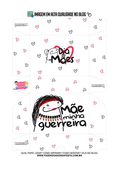Caixa Doces Flork Dia Das Maes 3 Fazendo A Nossa Festa Divirta Se