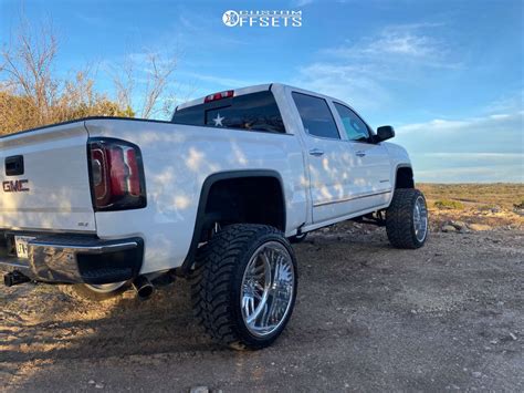 2018 Gmc Sierra 1500 With 24x14 73 American Force Redd And 35 13 5r24 Amp Mud Terrain Attack Mt