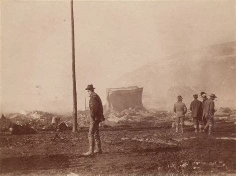 1899년 캐나다 도슨시티dawson City를 휩쓴 화재