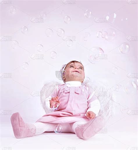 可爱的小天使素材 花瓣网