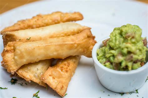 Premium Photo Tequenos Latin American Snack Peruvian Gourmet