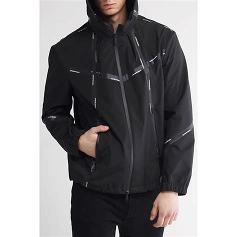 Мужская ветровка Emporio Armani черного цвета 102314 купить в Киеве ...