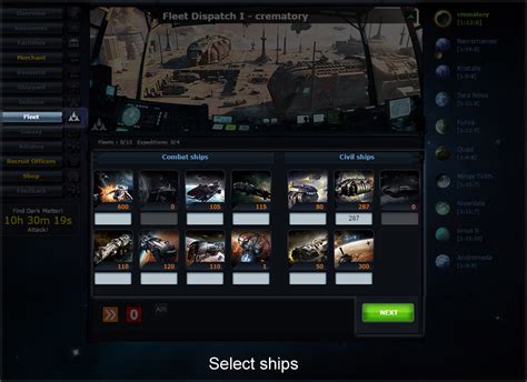 Tutorial 12 Expeditions Tutorials Guides Tactics OGame Origin