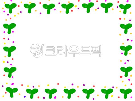 테두리 유치원 디자인 패턴 메모지 사진 이미지 일러스트 캘리그라피 바다4729작가