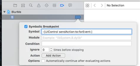 Ios Is There Any Way To Breakpoint All The Button Touchupinside