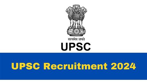 Upsc Recruitment 2024 Start Applying For Specialist Grade Iii And