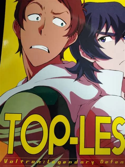 Voltron Doujinshi Keith X Lance B5 44pages Top Less Unky £3370