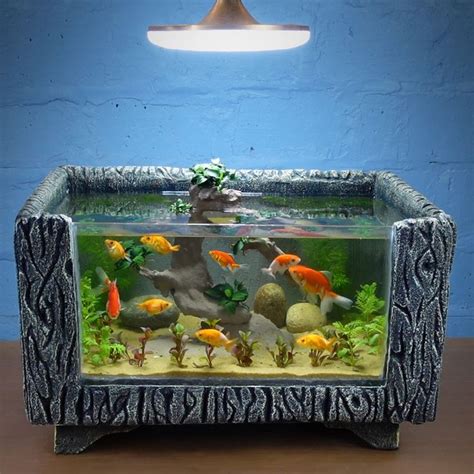 Very Easy Build A Beautiful Aquarium Just From Cement Video Diy Fountain Diy Fish Tank
