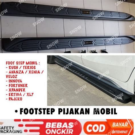 Jual Footstep Pijakan Mobil Foot Step Kaki Samping Rush Terios Avanza