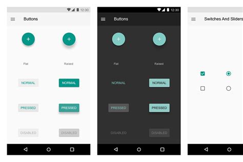 Material Mobile Axure Template Creative Templates ~ Creative Market