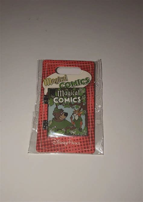 Disney Magical Comics Robin Hood Pin Le 2500 New In Hand 3915491042