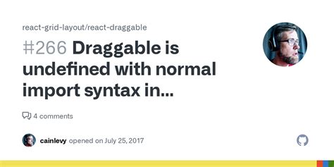 Draggable Is Undefined With Normal Import Syntax In TypeScript Issue React Grid Layout