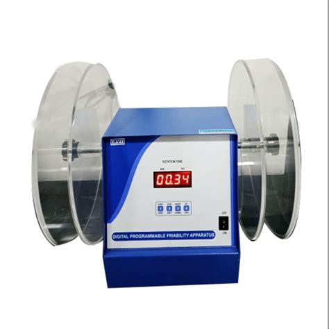 Friability Apparatus Digital Friability Test Apparatus Latest Price