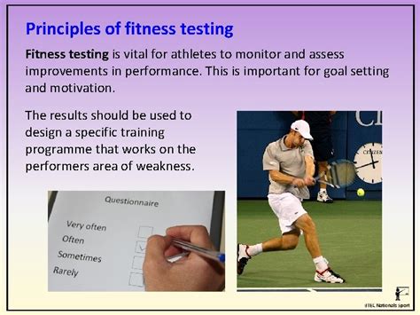 Unit 5 Application Of Fitness Testing Learning Aims