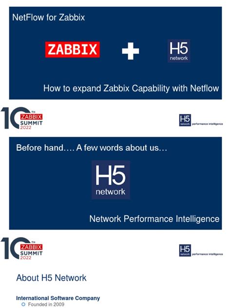 Fredrik Guillos Enable Netflow Monitoring On Zabbix 60 With H5 Flow Integration Pdf Router