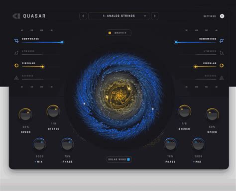 Quasar Audio Plugin Concept Behance