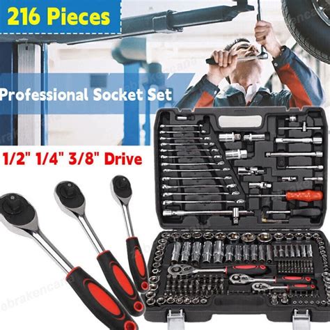 Jual Penjualan Favorit Set Kunci Sok Kunci Shock 216 Pcs Mobil Motor