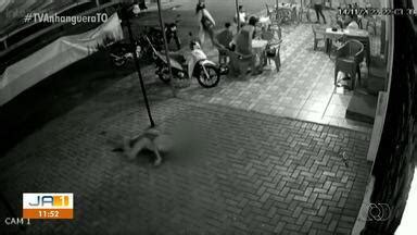 JA 1ª Edição TO Vídeo mostra jovem sendo baleado na frente de