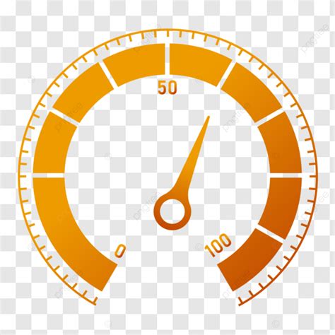 Speedometer Vector Graphic Design Illustration Art Speedometer Vector Speed Meter Vector