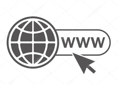 Website Address Icon Stock Vector By 4zeva 82479956