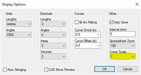 Changing The Cursor Size And Scale AppsinCadd