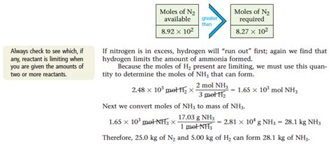 Calculations Involving A Limiting Reactant ChemistrySAANguyen