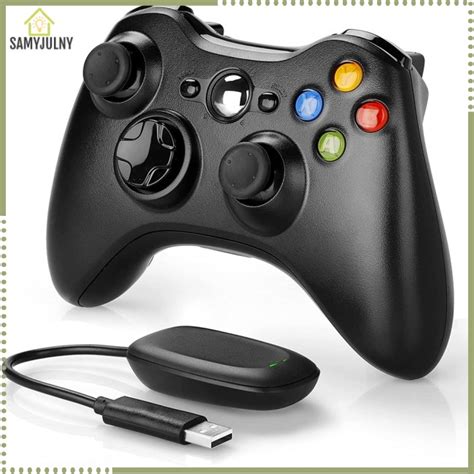 Sam Wireless Controller Compatible For Xbox 360 Pc With Dual Vibration