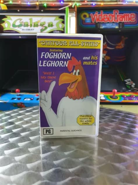 Cartoon All Stars Classics Foghorn Leghorn Vhs Cartoon Video Tape