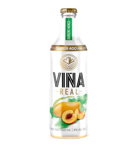 Viña Real Mango Durazno 400 Ml Caja 18 Botellas Viña Real