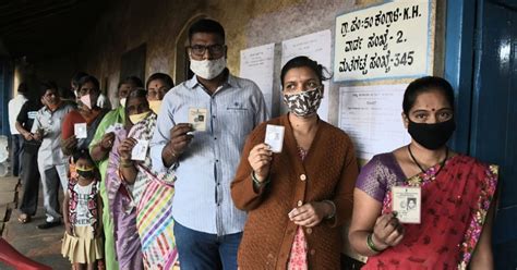 Voting In First Phase Of Gram Panchayat Polls Begins In Karnataka