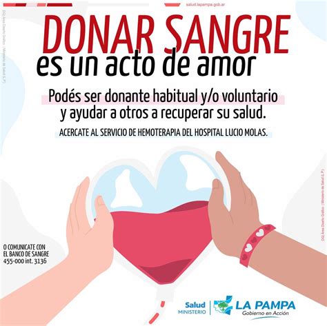 APN La Pampa El Día Nacional del Donante Voluntario de Sangre fue