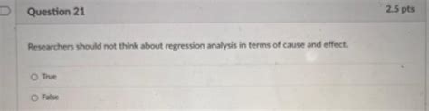 Solved Correlation Will Not Detect Between Variables Chegg