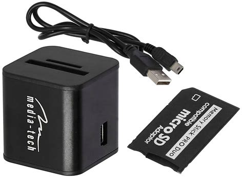 Czytnik Kart Sd Microsd Mmc Adapter Memory Stick Pro Duo Sklep