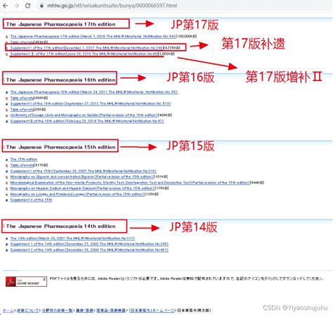 日本药典查询网站—国外药典查询必备英国药典查询 Csdn博客
