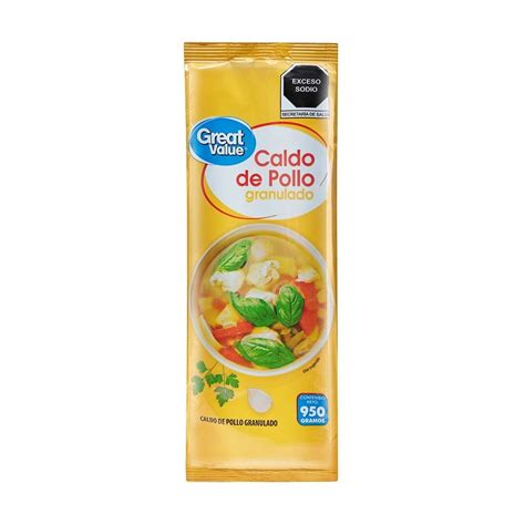 Caldo Pollo Great Value Granulado 950 G Walmart En Línea