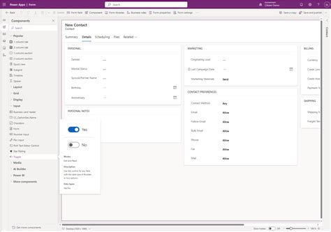 Solved Configure The Toggle Control In Power Apps Microsoft Dynamics