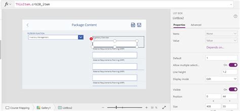 Solved Gallery Item Based On Dropdown Power Platform Community