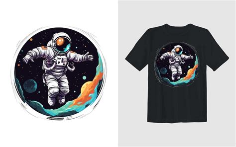 premium vector astronaut vector cartoon illustration astronaut t
