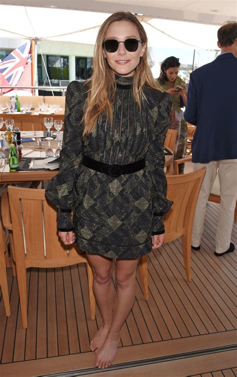 Elizabeth Olsen At Lexus Wind River Lunch At 2017 Cannes Film Festival