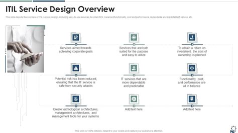 Itil Service Design Overview Professional Pdf