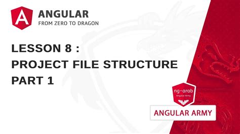 Project File Structure Part 1 Master Angular Framework In Arabic Youtube