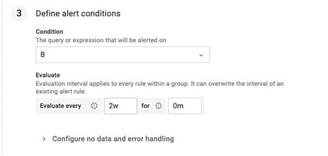 Can For In The Alert Evaluation Not Be Used Alerting Grafana Labs